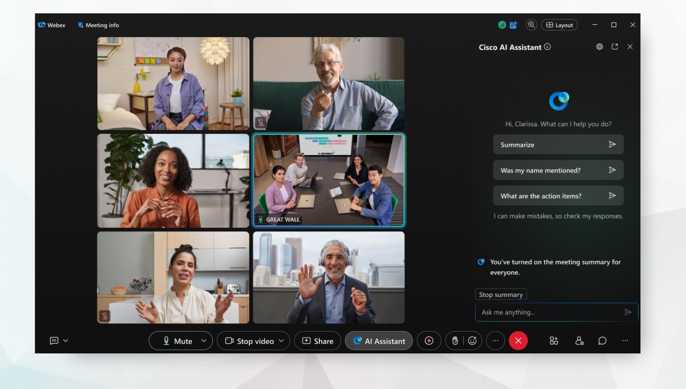 How to use the WebEx App. | Cisco AI Assistant