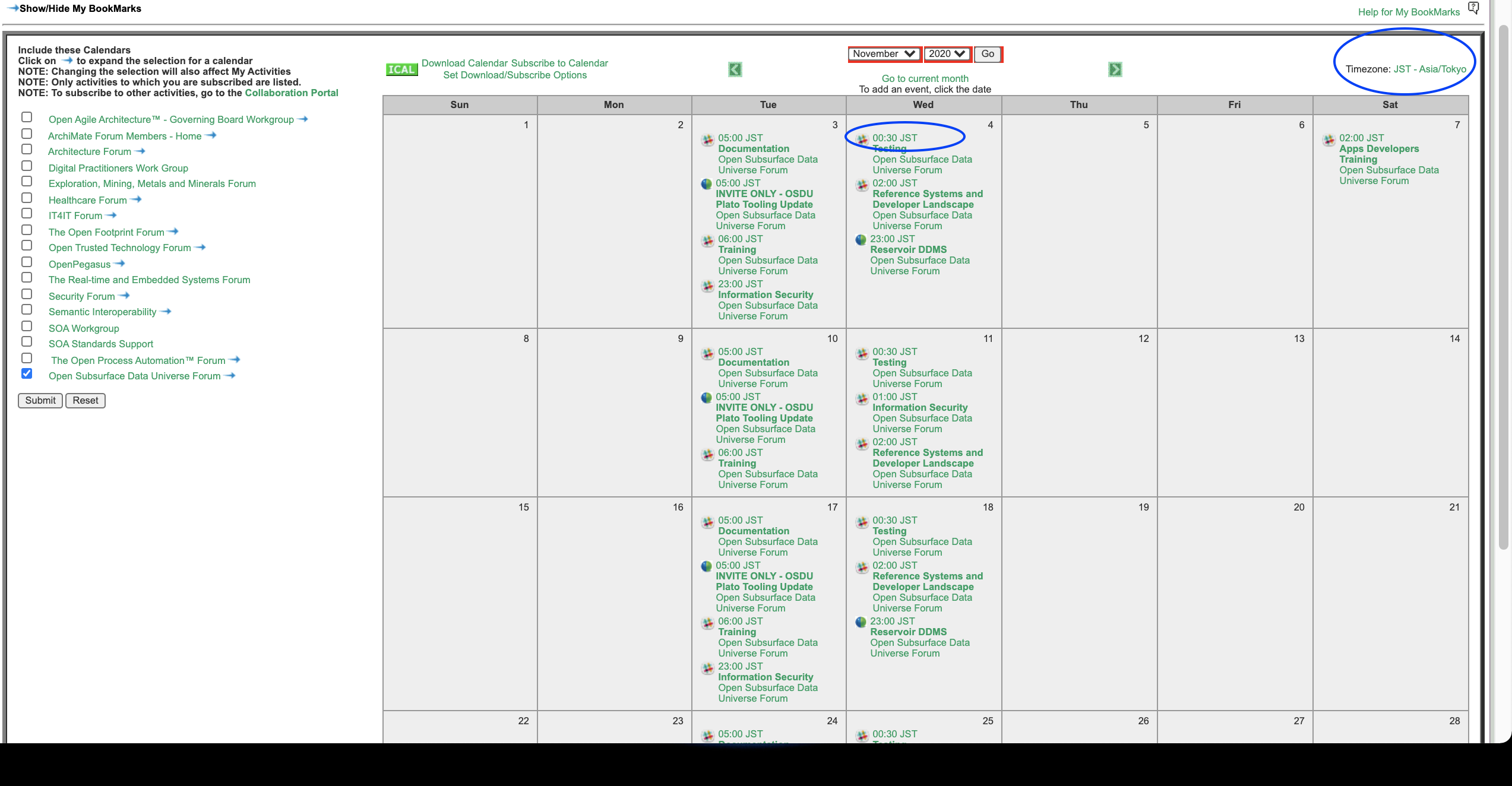 How do I Edit my Calendar Timezone?