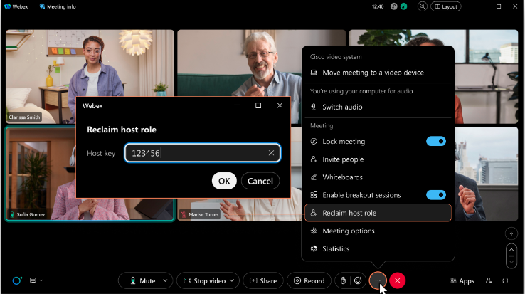 How do I Host a Webex Meeting?